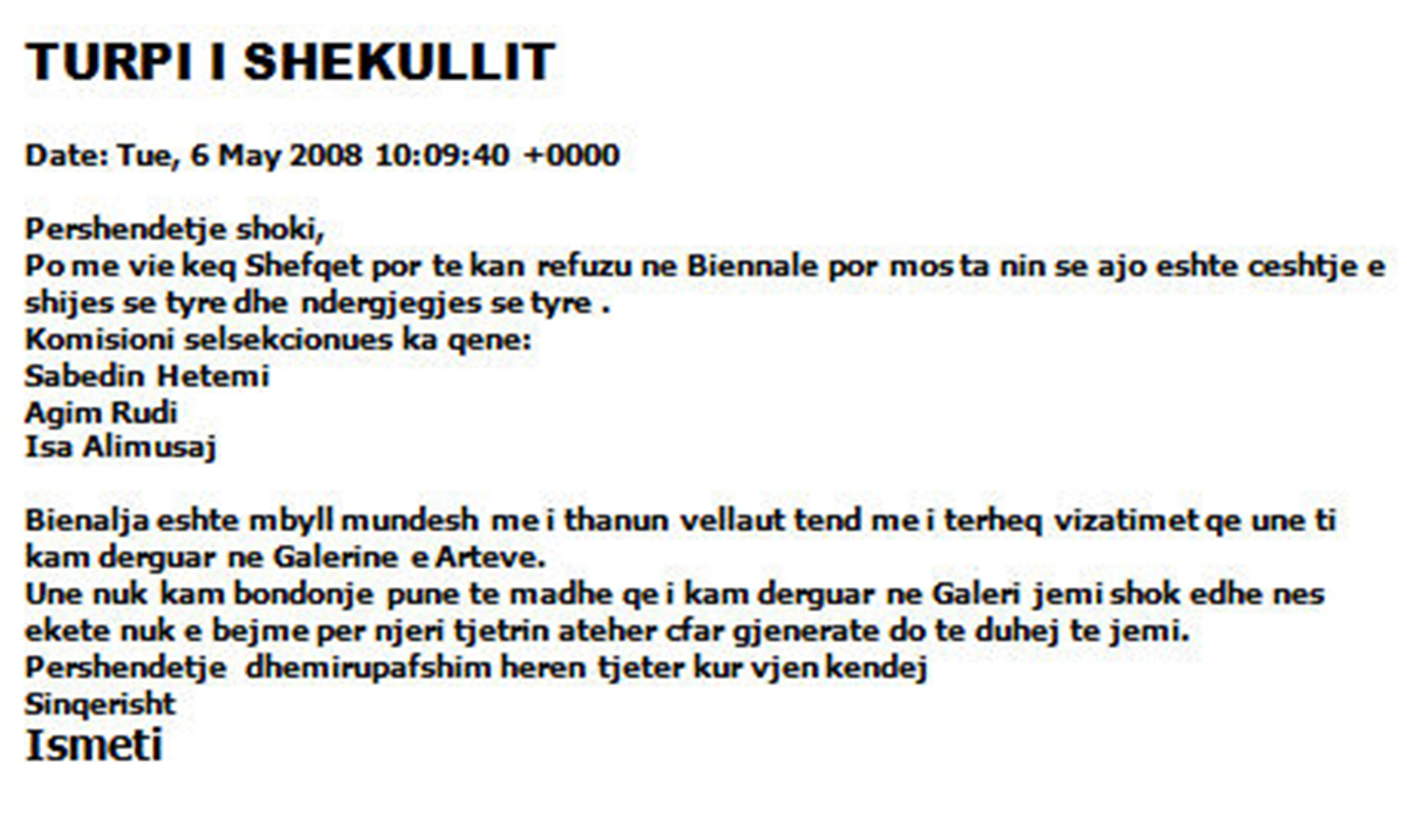 Shefqet Avdush Emini - Blog